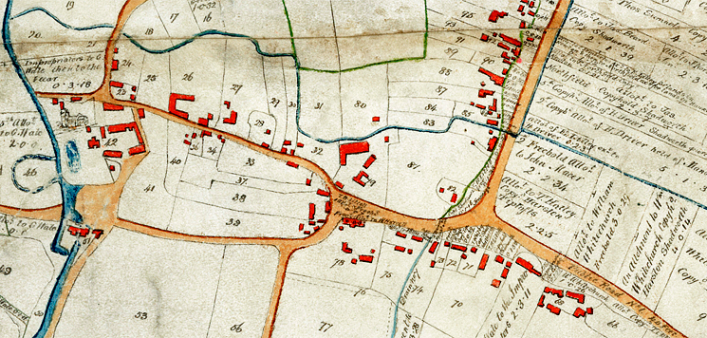Inclosure Map 1799 | Maps | Harston History