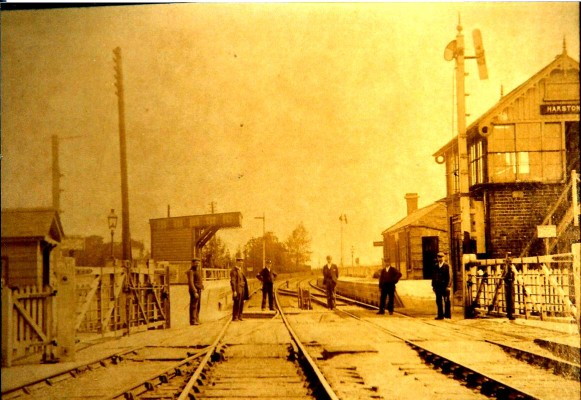 Railway station | Magazine articles | Harston History