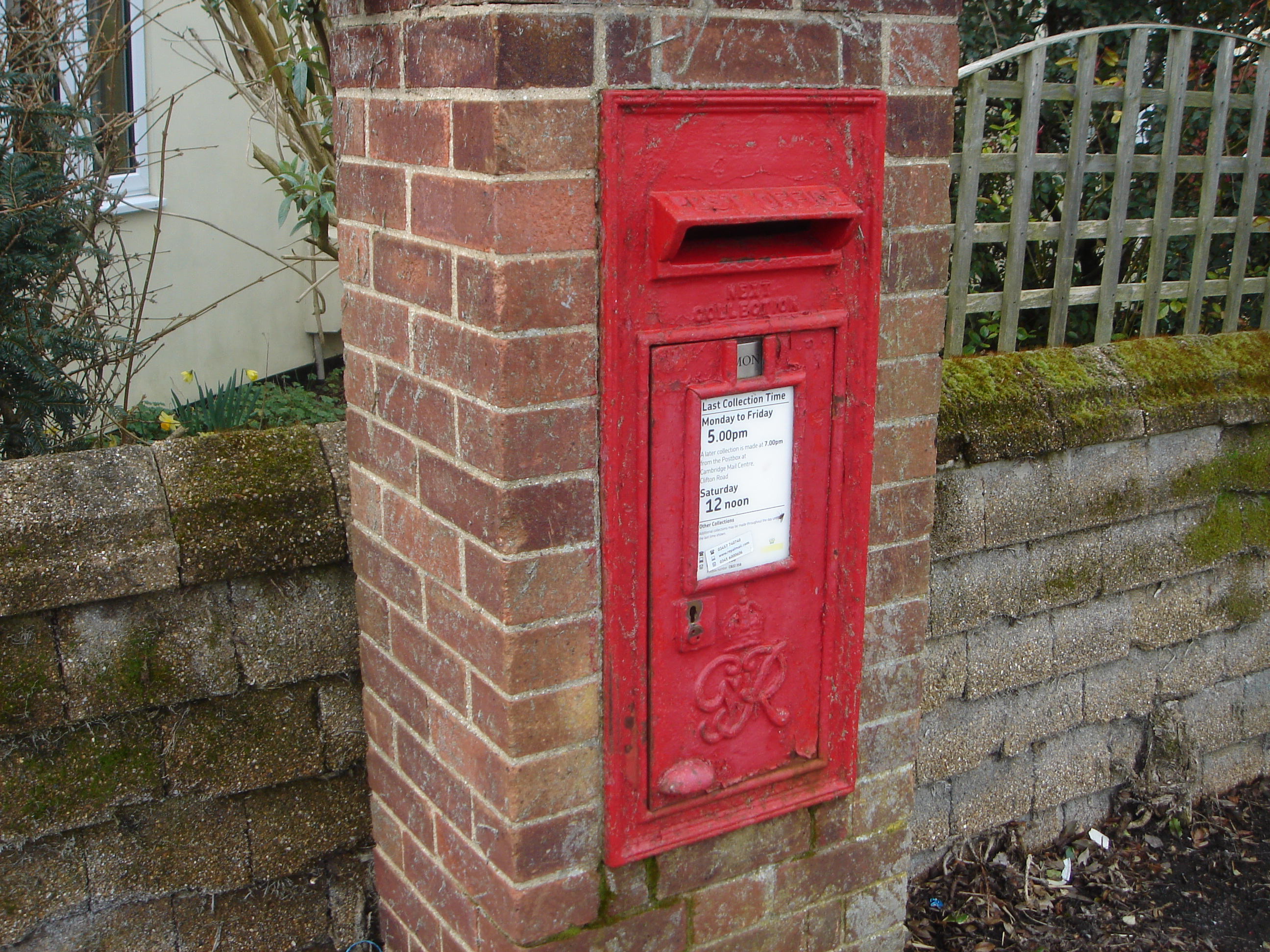 Letter Boxes | New contributions, Street Furniture | Harston History