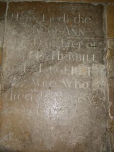 Parish Church Ledgerstones | New contributions, All Saints Church ...