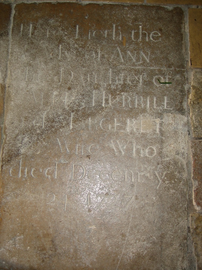 Parish Church Ledgerstones | New contributions, All Saints Church ...