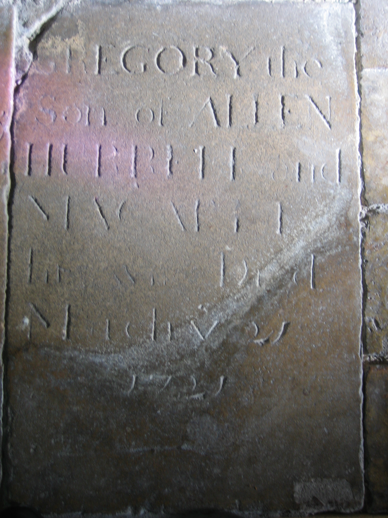 Parish Church Ledgerstones | New contributions, All Saints Church ...