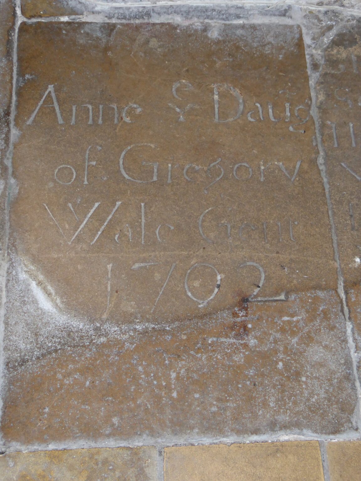 Parish Church Ledgerstones | New contributions, All Saints Church ...