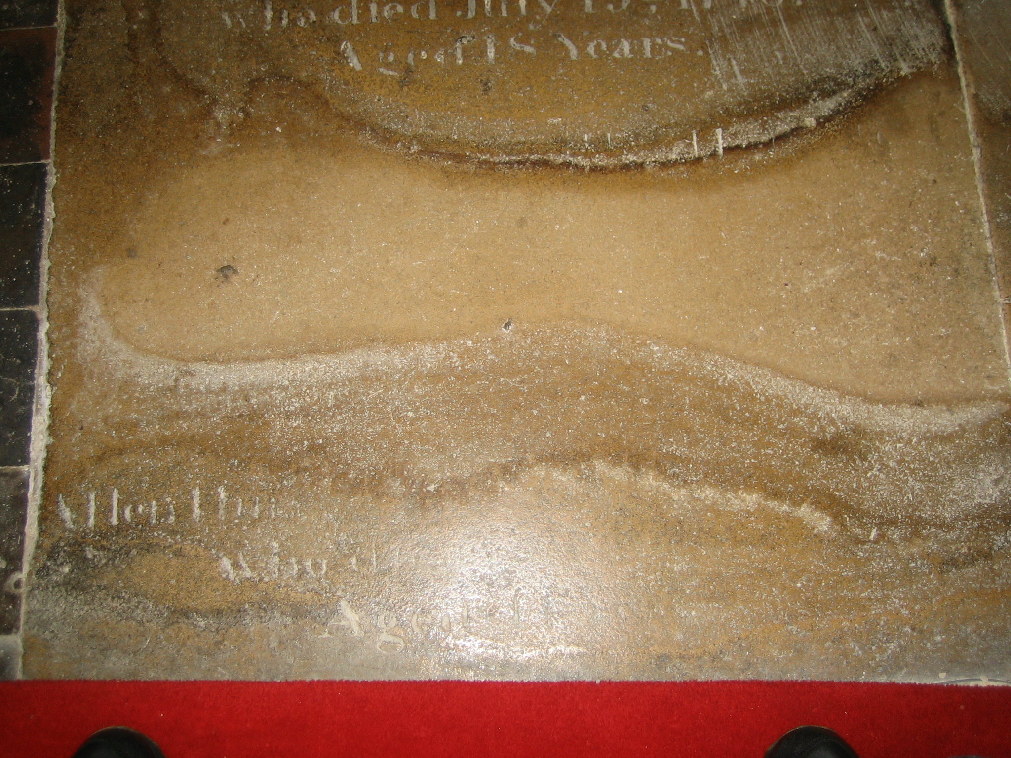 Parish Church Ledgerstones | New contributions, All Saints Church ...